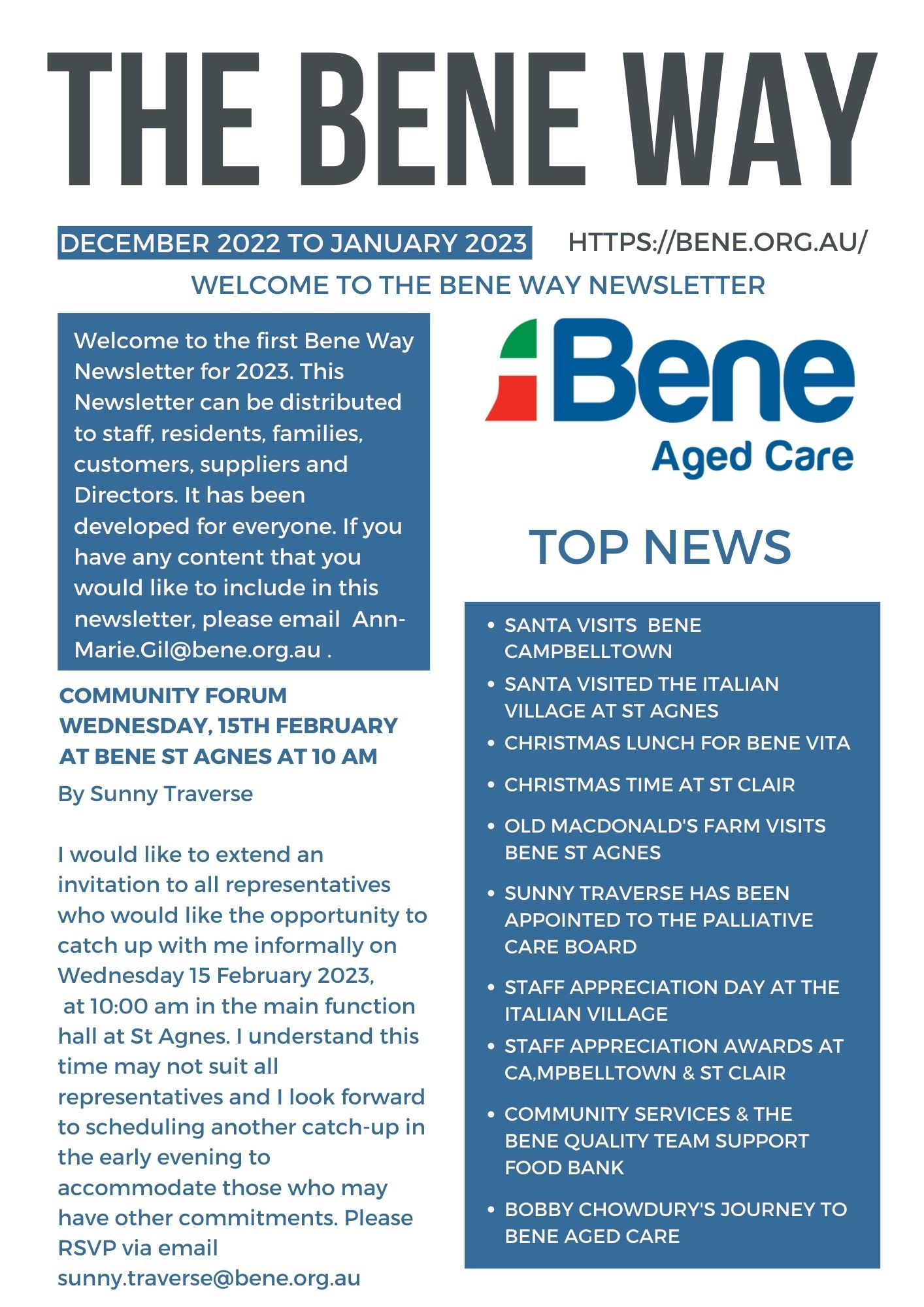 Bene Aged Care